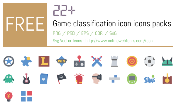 +22 Game classification icon Icons Packs Free Downloads ...
