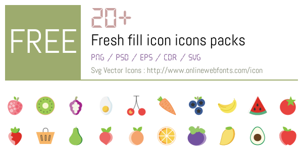 +20 Fresh fill icon Icons Packs Free Downloads - OnlineWebFonts.COM