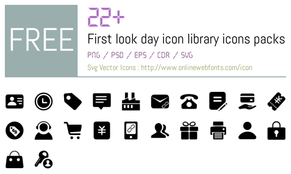 +22 First look day icon library Icons Packs Free Downloads ...