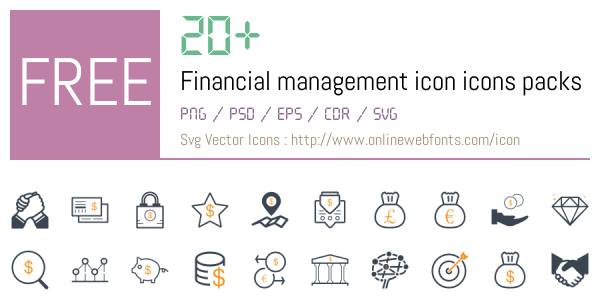 +20 Financial management icon Icons Packs Free Downloads ...