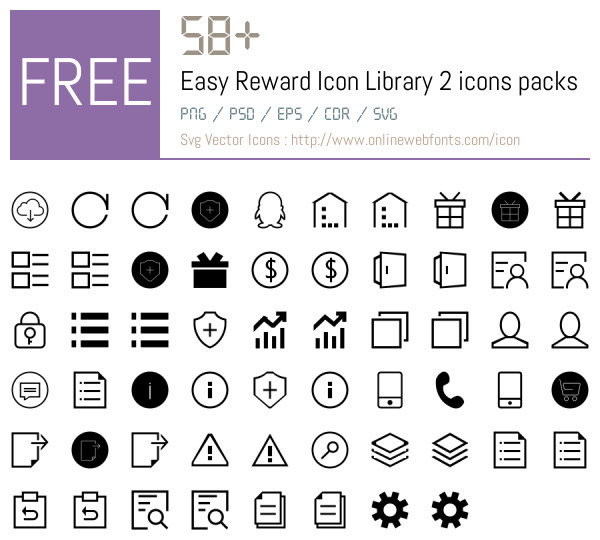 +58 Easy Reward Icon Library 2 Icons Packs Free Downloads ...