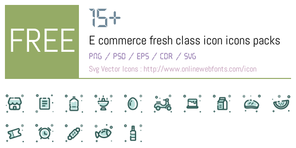 +15 E commerce fresh class icon Icons Packs Free Downloads ...