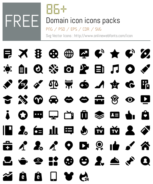 +86 Domain icon Icons Packs Free Downloads - OnlineWebFonts.COM