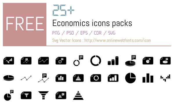 +25 Economics Icons Packs Free Downloads - OnlineWebFonts.COM