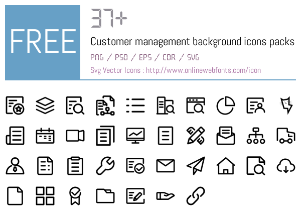 +37 Customer management background Icons Packs Free Downloads ...