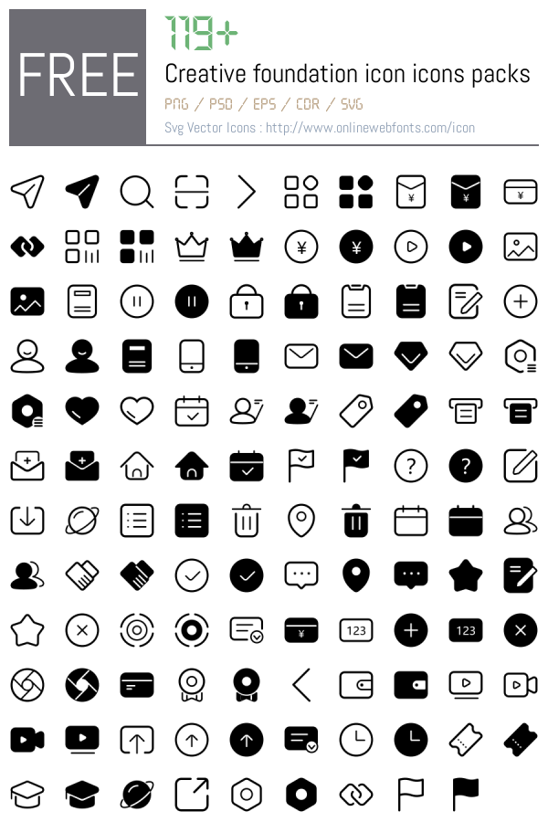 +119 Creative foundation icon Icons Packs Free Downloads ...