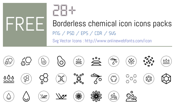 +28 Borderless chemical icon Icons Packs Free Downloads ...