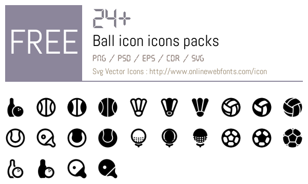 +24 Ball icon Icons Packs Free Downloads - OnlineWebFonts.COM
