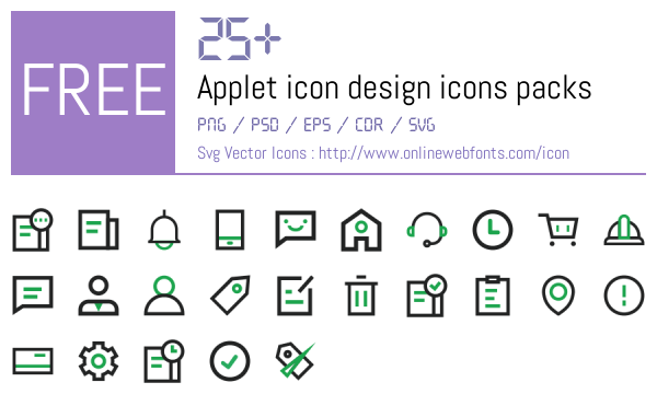 +25 Applet icon design Icons Packs Free Downloads - OnlineWebFonts.COM