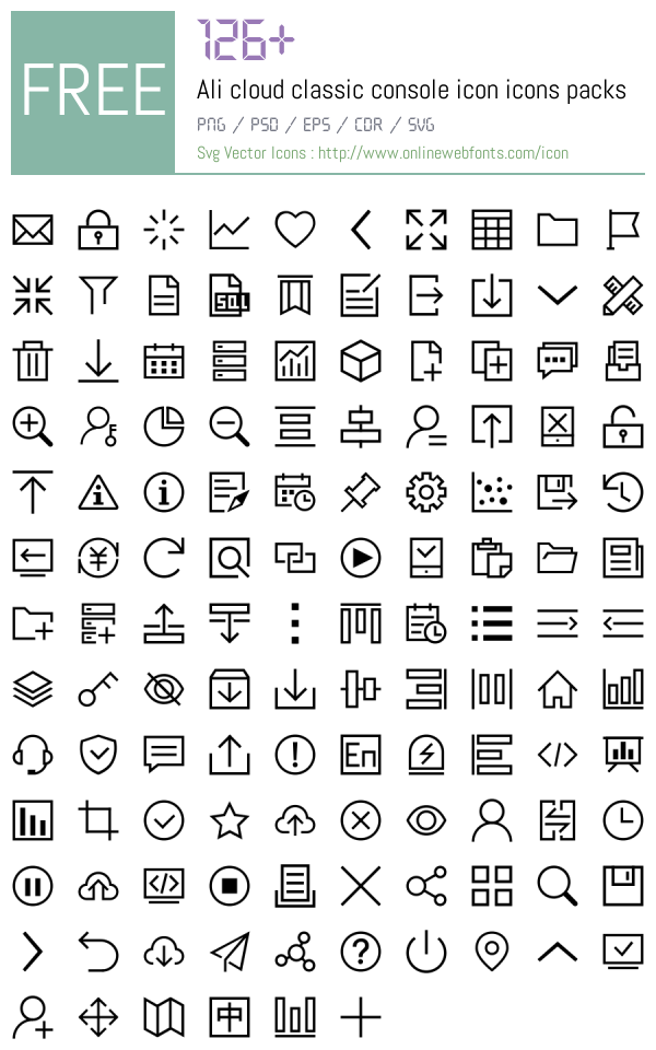 +126 Ali cloud classic console icon Icons Packs Free Downloads ...
