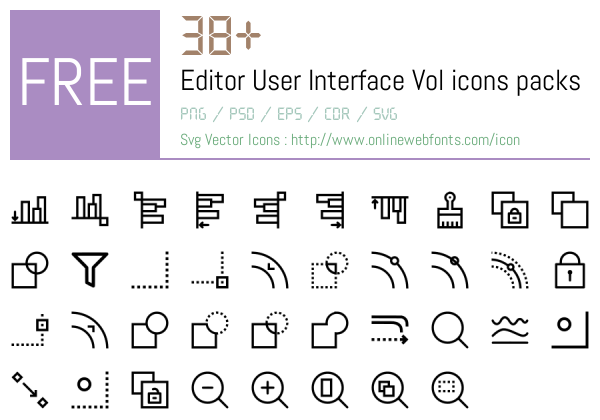 +38 Editor User Interface Vol Icons Packs Free Downloads ...