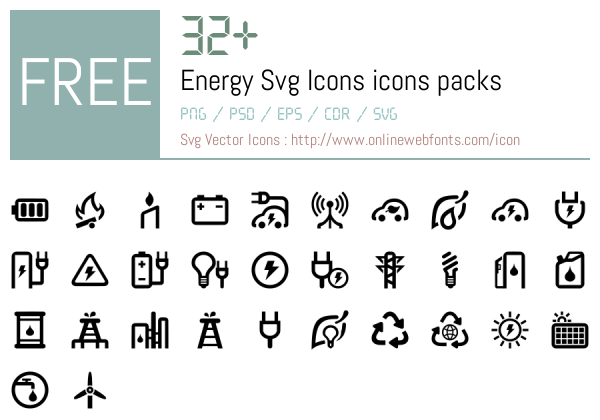 +32 Energy Svg Icons Icons Packs Free Downloads - OnlineWebFonts.COM
