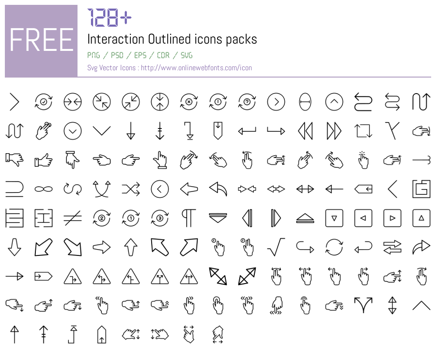 +128 Interaction Outlined Svg Animations Packs Free Downloads ...