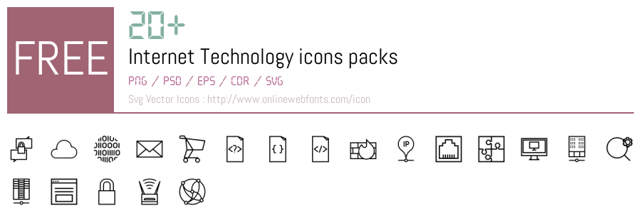 +20 Internet Technology Svg Animations Packs Free Downloads ...