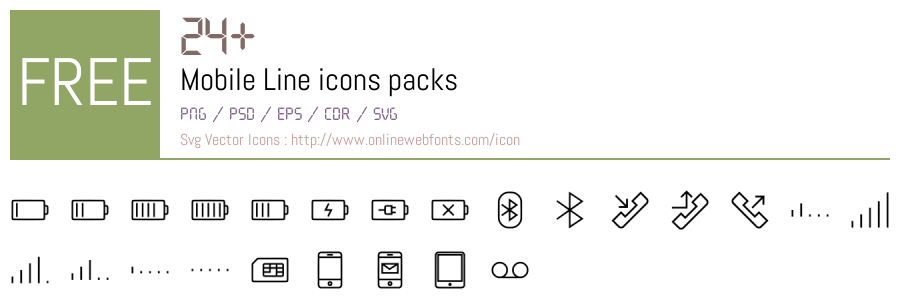 +24 Mobile Line Svg Animations Packs Free Downloads - OnlineWebFonts.COM