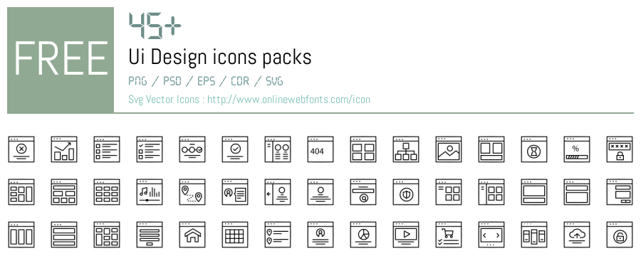 +45 Ui Design Svg Animations Packs Free Downloads - OnlineWebFonts.COM