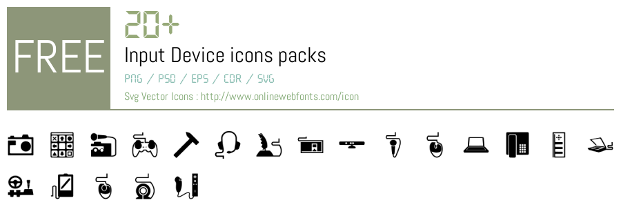 +20 Input Device Svg Animations Packs Free Downloads - OnlineWebFonts.COM