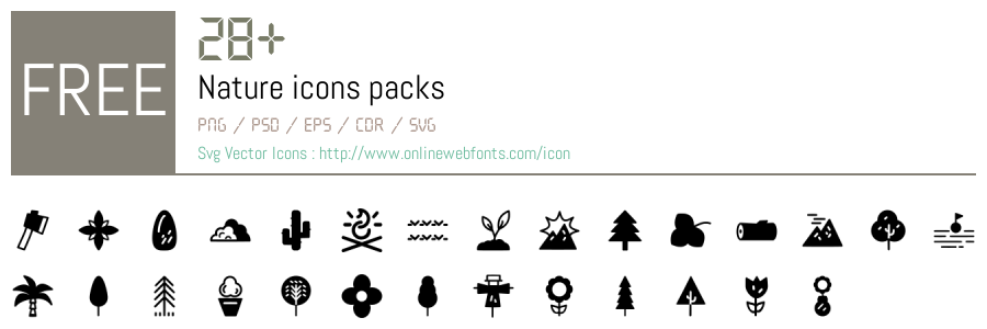 +28 Nature Svg Animations Packs Free Downloads - OnlineWebFonts.COM