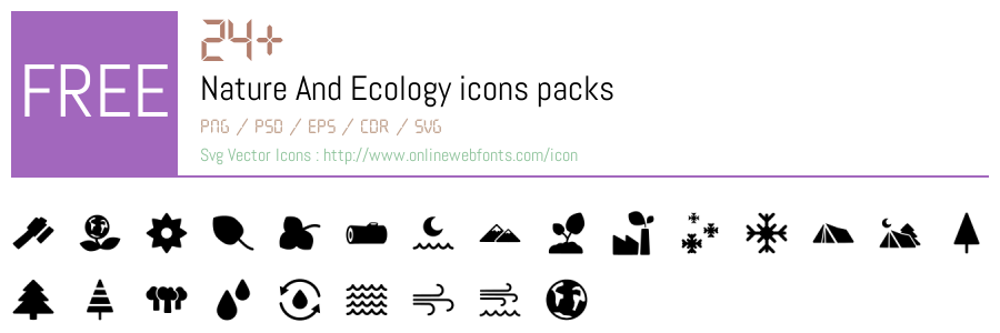 +24 Nature And Ecology Svg Animations Packs Free Downloads ...
