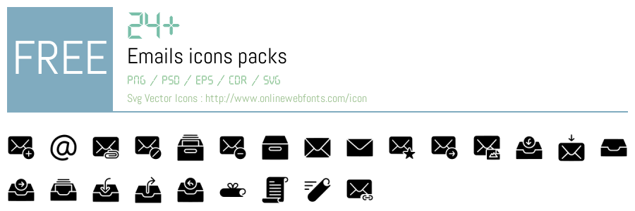 +24 Emails Svg Animations Packs Free Downloads - OnlineWebFonts.COM