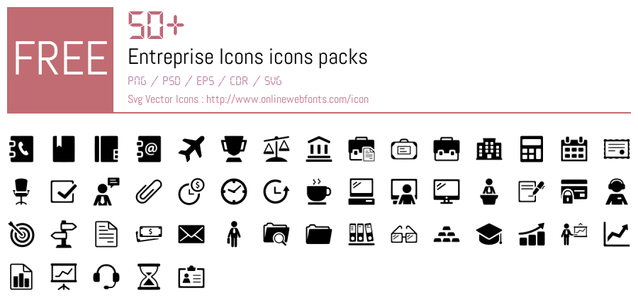 +50 Entreprise Icons Svg Animations Packs Free Downloads ...