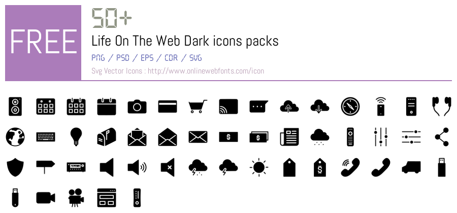 +50 Life On The Web Dark Svg Animations Packs Free Downloads ...