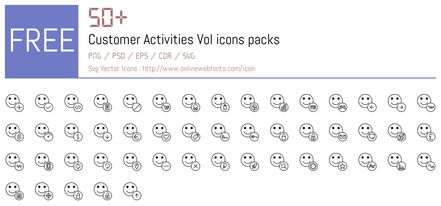 +50 Customer Activities Vol Svg Animations Packs Free Downloads ...