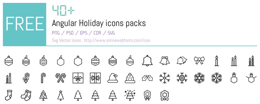 +40 Angular Holiday Svg Animations Packs Free Downloads ...