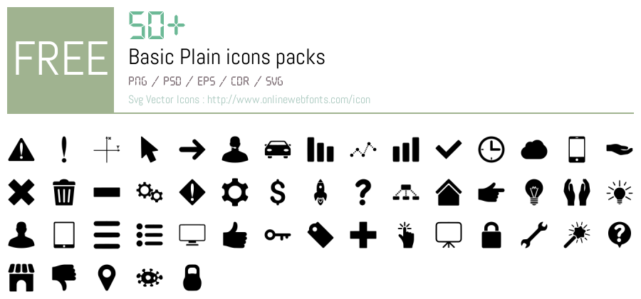 +50 Basic Plain Svg Animations Packs Free Downloads - OnlineWebFonts.COM