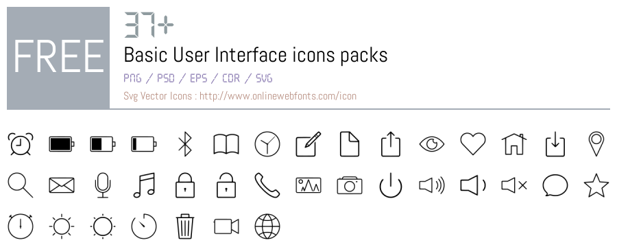 +37 Basic User Interface Svg Animations Packs Free Downloads ...