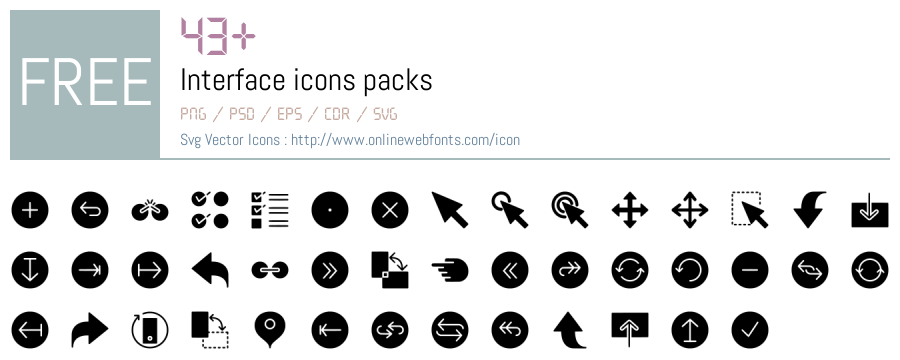 +43 Interface Svg Animations Packs Free Downloads - OnlineWebFonts.COM