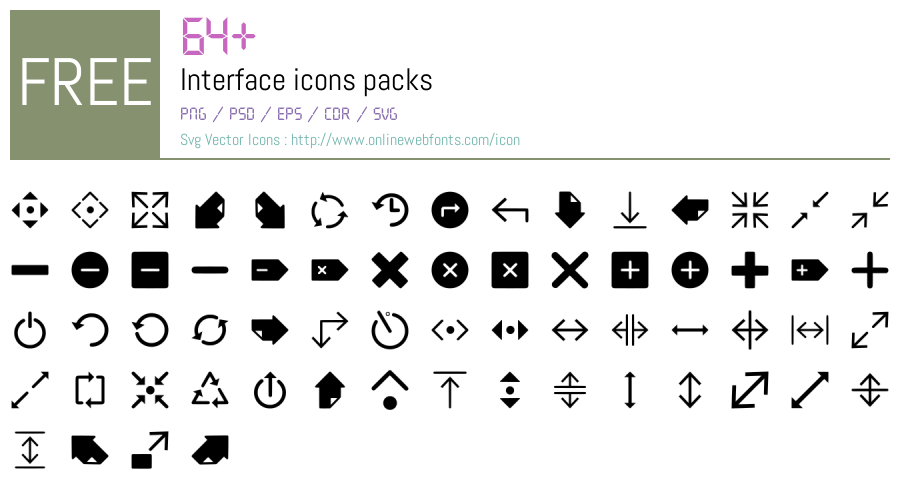 +64 Interface Svg Animations Packs Free Downloads - OnlineWebFonts.COM