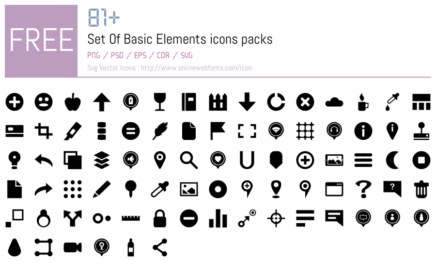 +81 Set Of Basic Elements Svg Animations Packs Free Downloads ...