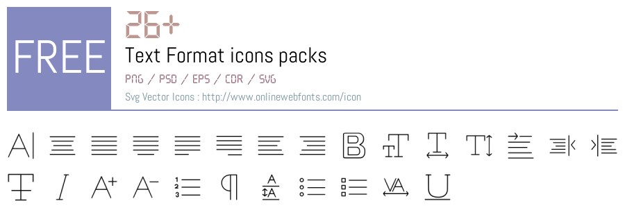 +26 Text Format Svg Animations Packs Free Downloads - OnlineWebFonts.COM