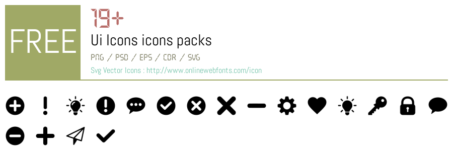 +19 Ui Icons Svg Animations Packs Free Downloads - OnlineWebFonts.COM