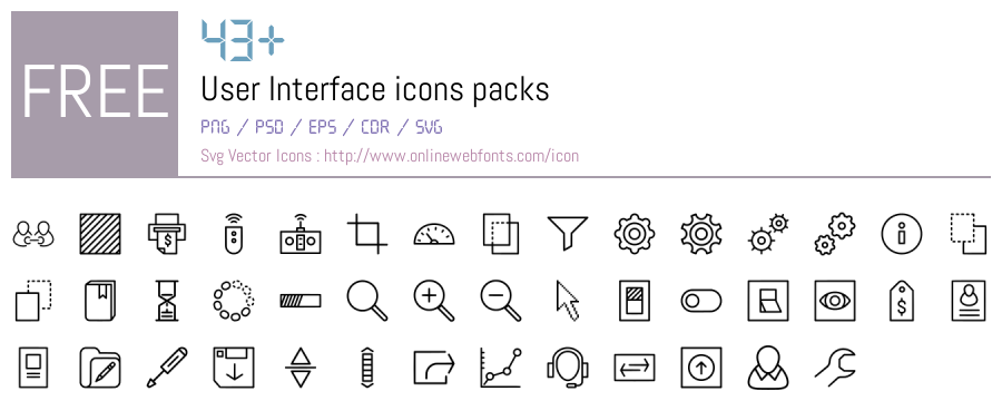 +43 User Interface Svg Animations Packs Free Downloads - OnlineWebFonts.COM