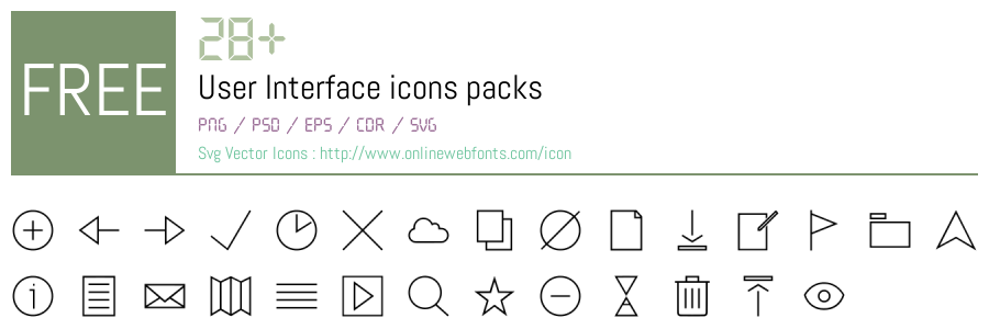 +28 User Interface Svg Animations Packs Free Downloads - OnlineWebFonts.COM