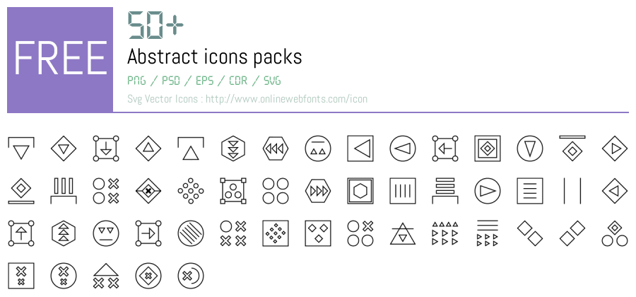 +50 Abstract Svg Animations Packs Free Downloads - OnlineWebFonts.COM