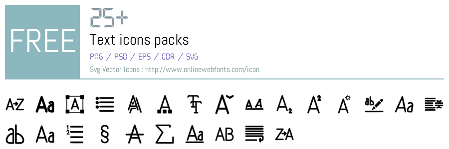+25 Text Svg Animations Packs Free Downloads - OnlineWebFonts.COM