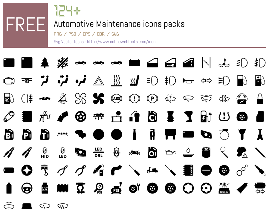 +124 Automotive Maintenance Svg Animations Packs Free Downloads ...