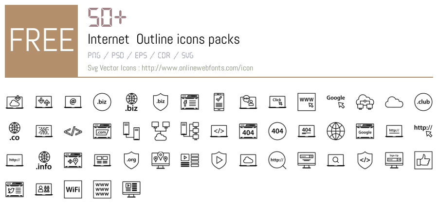 +50 Internet Outline Svg Animations Packs Free Downloads ...