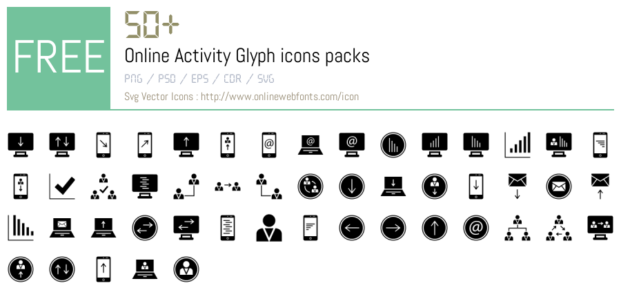 +50 Online Activity Glyph Svg Animations Packs Free Downloads ...