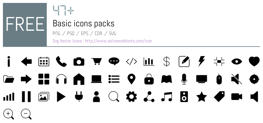+47 Basic Svg Animations Packs Free Downloads - OnlineWebFonts.COM