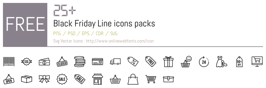 +25 Black Friday Line Svg Animations Packs Free Downloads ...