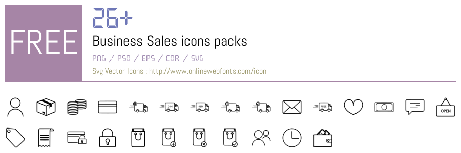 +26 Business Sales Svg Animations Packs Free Downloads - OnlineWebFonts.COM