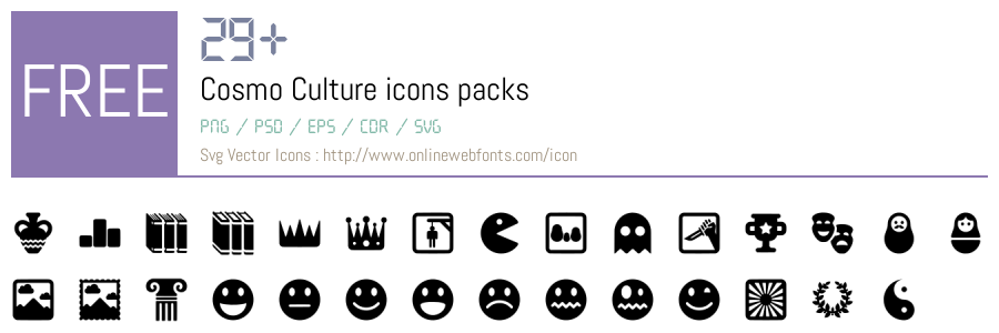 +29 Cosmo Culture Svg Animations Packs Free Downloads - OnlineWebFonts.COM