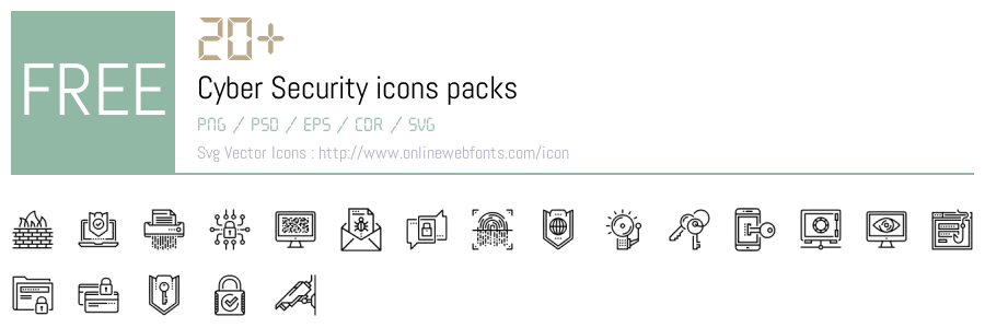 +20 Cyber Security Svg Animations Packs Free Downloads - OnlineWebFonts.COM