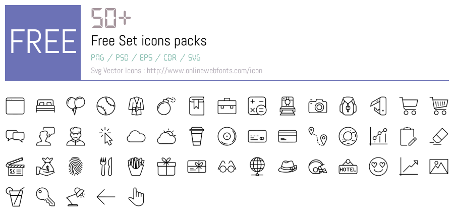 +50 Free Set Svg Animations Packs Free Downloads - OnlineWebFonts.COM