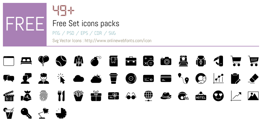 +50 Free Set Svg Animations Packs Free Downloads - OnlineWebFonts.COM