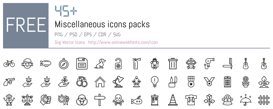 +45 Miscellaneous Svg Animations Packs Free Downloads - OnlineWebFonts.COM